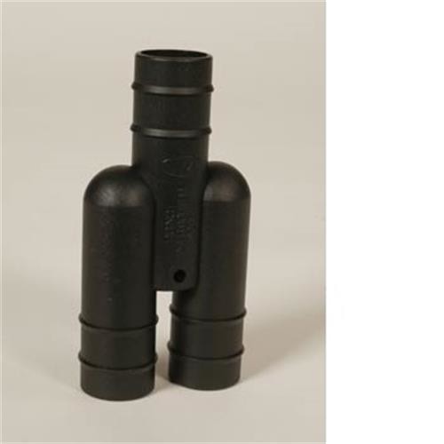 Y connector for 28mm waste pipe | Hose connections | Leisureshopdirect
