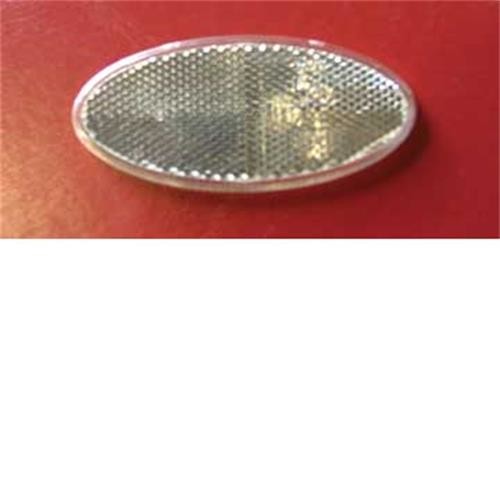 Oval reflector - white | Reflectors | Leisureshopdirect