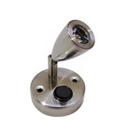 lumo led eco nickel spotlight | Internal lighting 12v | Leisureshopdirect