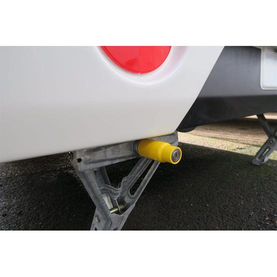 Milenco Caravan Leg Nut lock | Milenco Code: 2172 | Hitchlocks ...