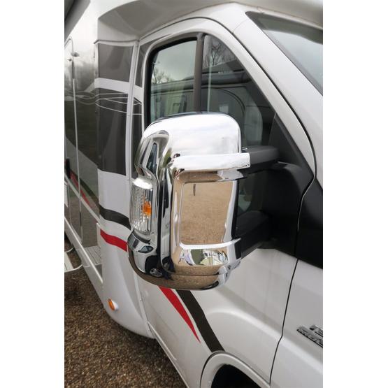 Milenco Motorhome Mirror Covers (Short Arm) - Chrome | Milenco Code ...