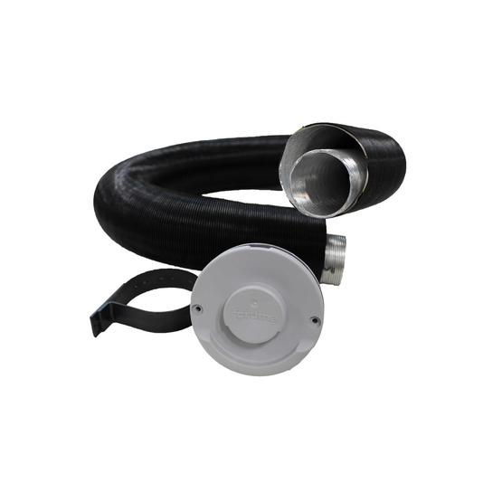 Truma Combi 2E/4E/6E Through Wall Flue Kit (Black) | Truma Combi ...