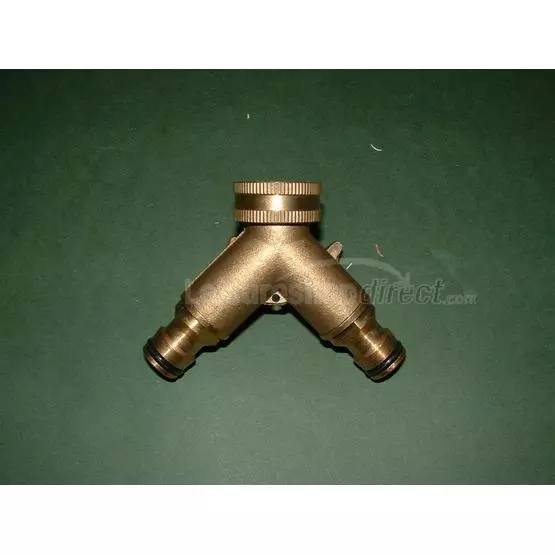 Dual tap connector | Water supply fittings | Leisureshopdirect