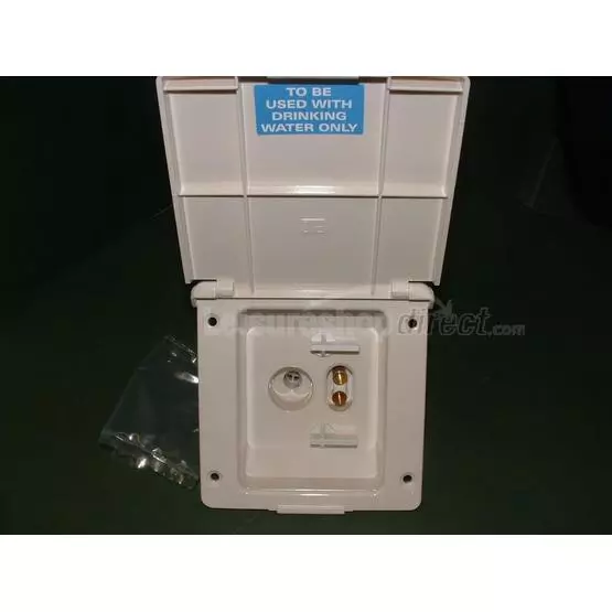 Truma Crystal Compact 2 water inlet kit - Ivory | Truma Code: 46500-21 ...