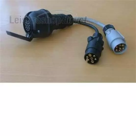 Maypole Conversion lead. Two 7 pin plugs to 13 pin socket | Towing ...