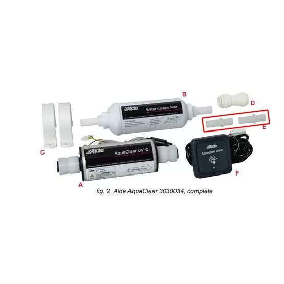 Alde John Guest 10mm hose connection | Alde Code: 3010-678 | Alde Accessories | Leisureshopdirect