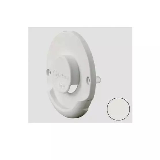 Truma Cowl outer plate - to Fit Trumatic Boilers (white)
