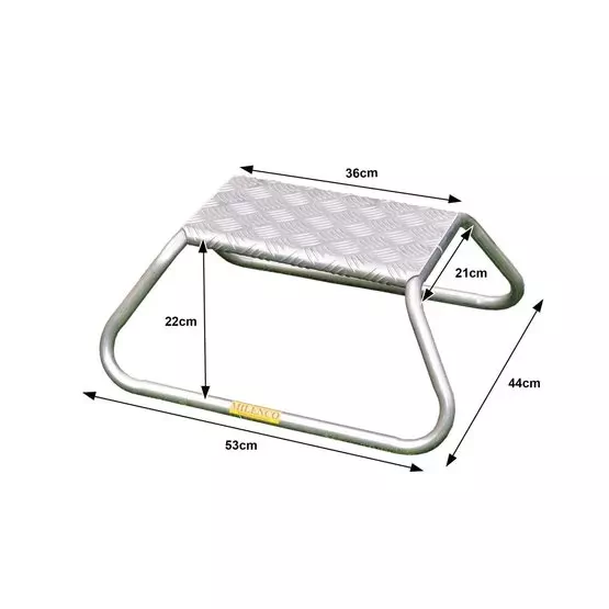 Milenco Aluminium Single Step (Original) | Milenco Code: 0307 | Steps ...
