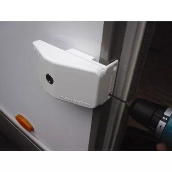 Milenco Door Frame Lock - Single | Milenco Code: 2646 | Caravan Door ...