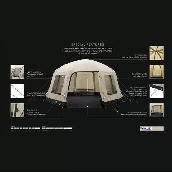 Robens Aero Yurt Tent | Family Tents | Leisureshopdirect