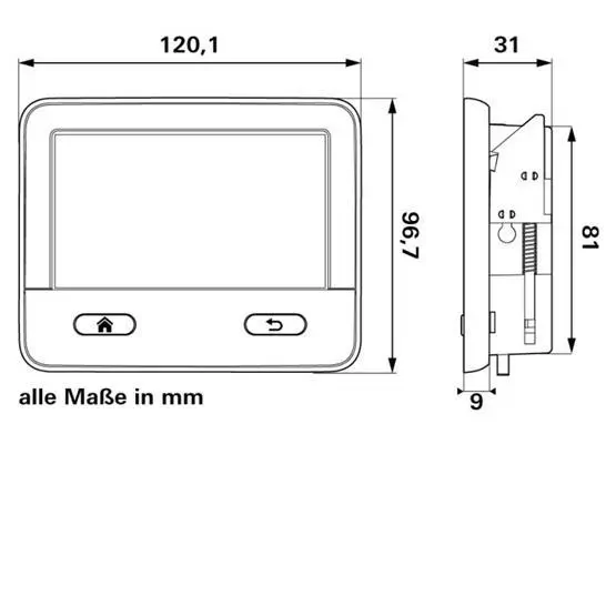 Truma iNet X Control Panel | Truma Code: 36411-51 | Truma heaters ...