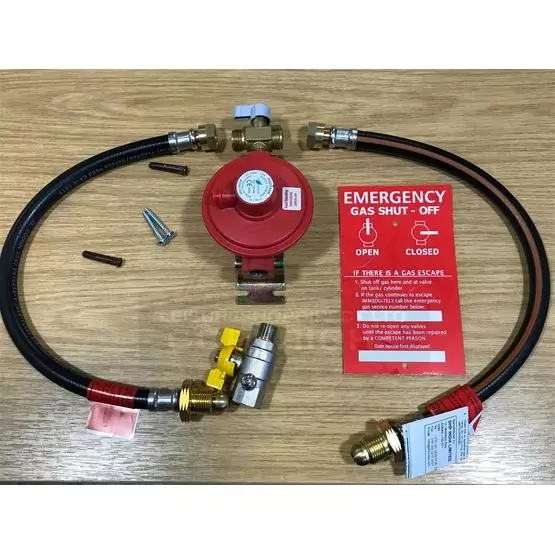 Twin Cylinder Changeover Kit (LPG Gas) - Manual | Gas regulators ...