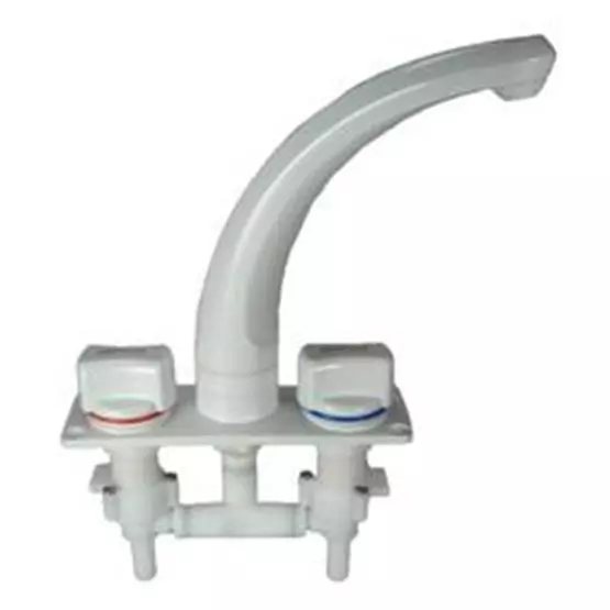 Whale Elegance long spout mixer tap - White | Whale Elegance Range ...
